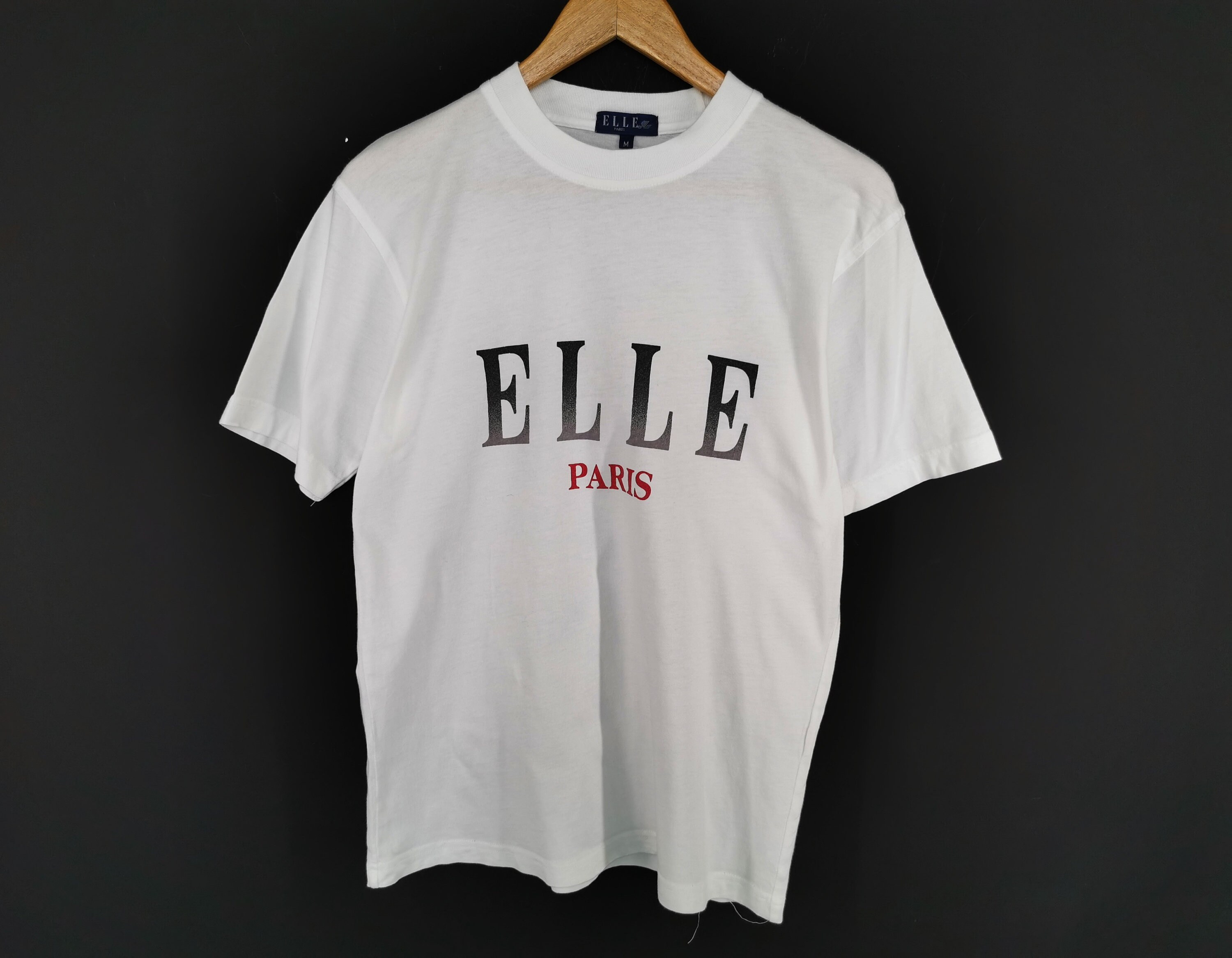 Elle Shirt Vintage Elle T Shirt Vintage Elle Paris Spell Out | Etsy