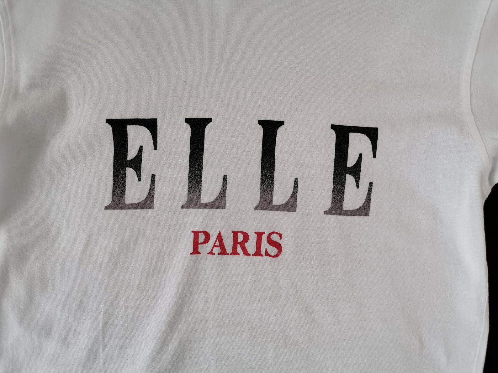 Elle Shirt Vintage Elle T Shirt Vintage Elle Paris Spell Out | Etsy