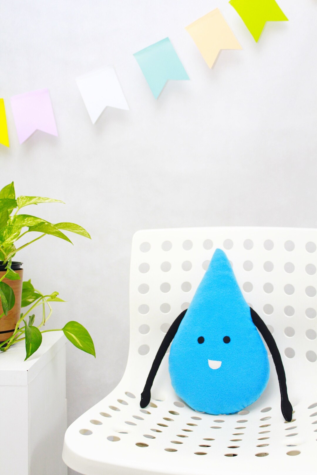 Big Drop Plushie Toy With Hands - Etsy