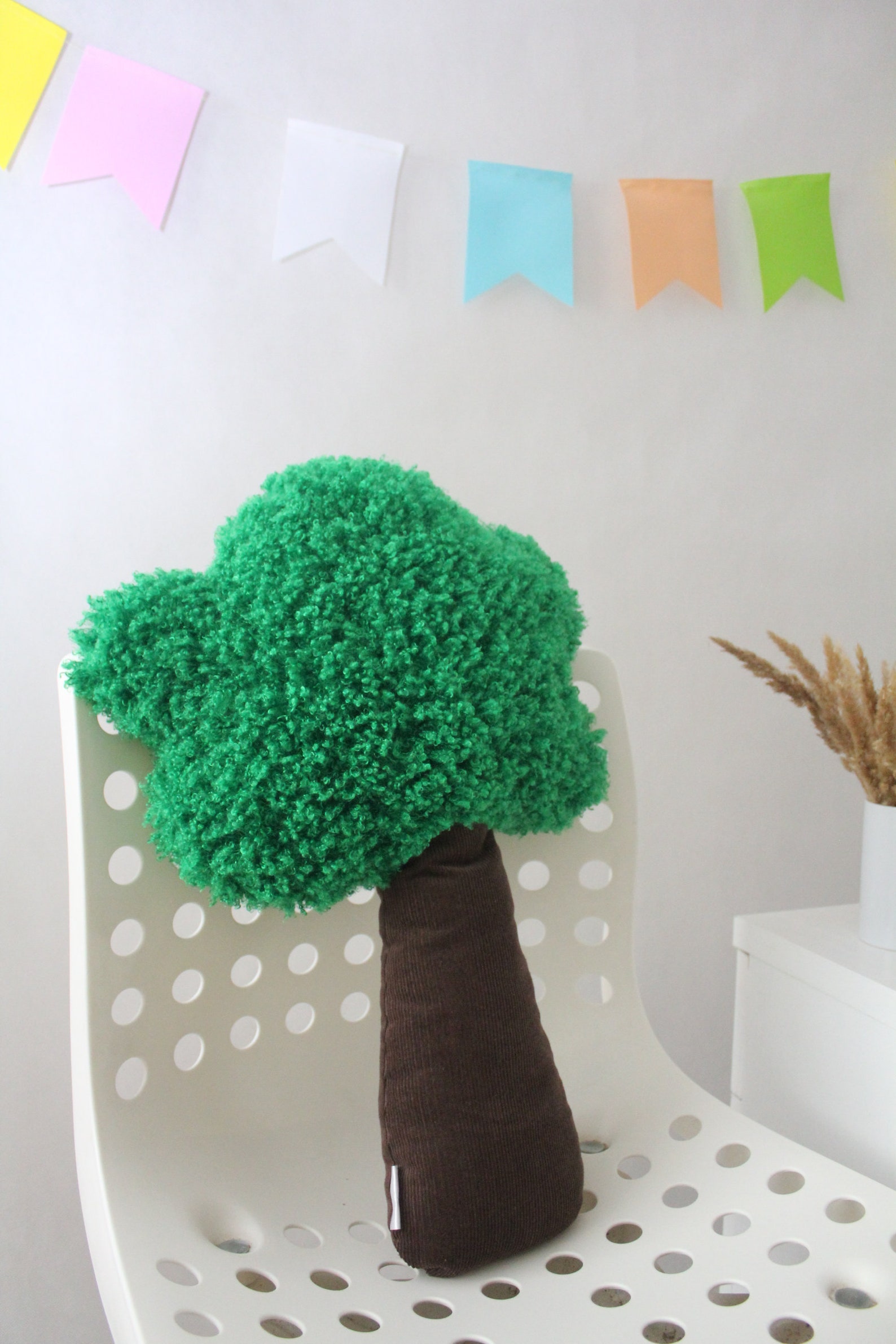 Big Plush Tree Soft Toy Woodland Nursery Decor Decorative Pillow - Etsy