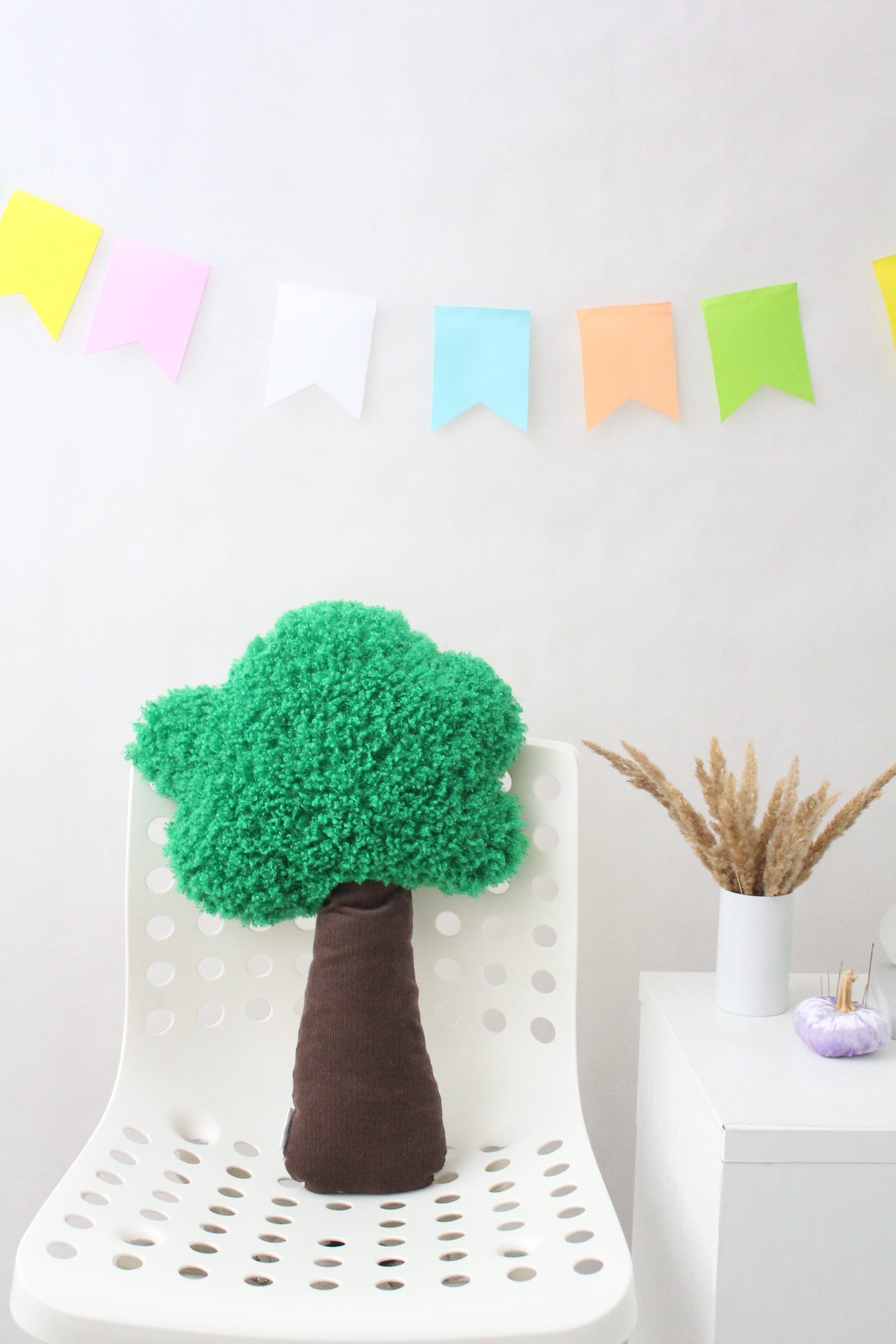 Big Plush Tree Soft Toy Woodland Nursery Decor Decorative Pillow - Etsy