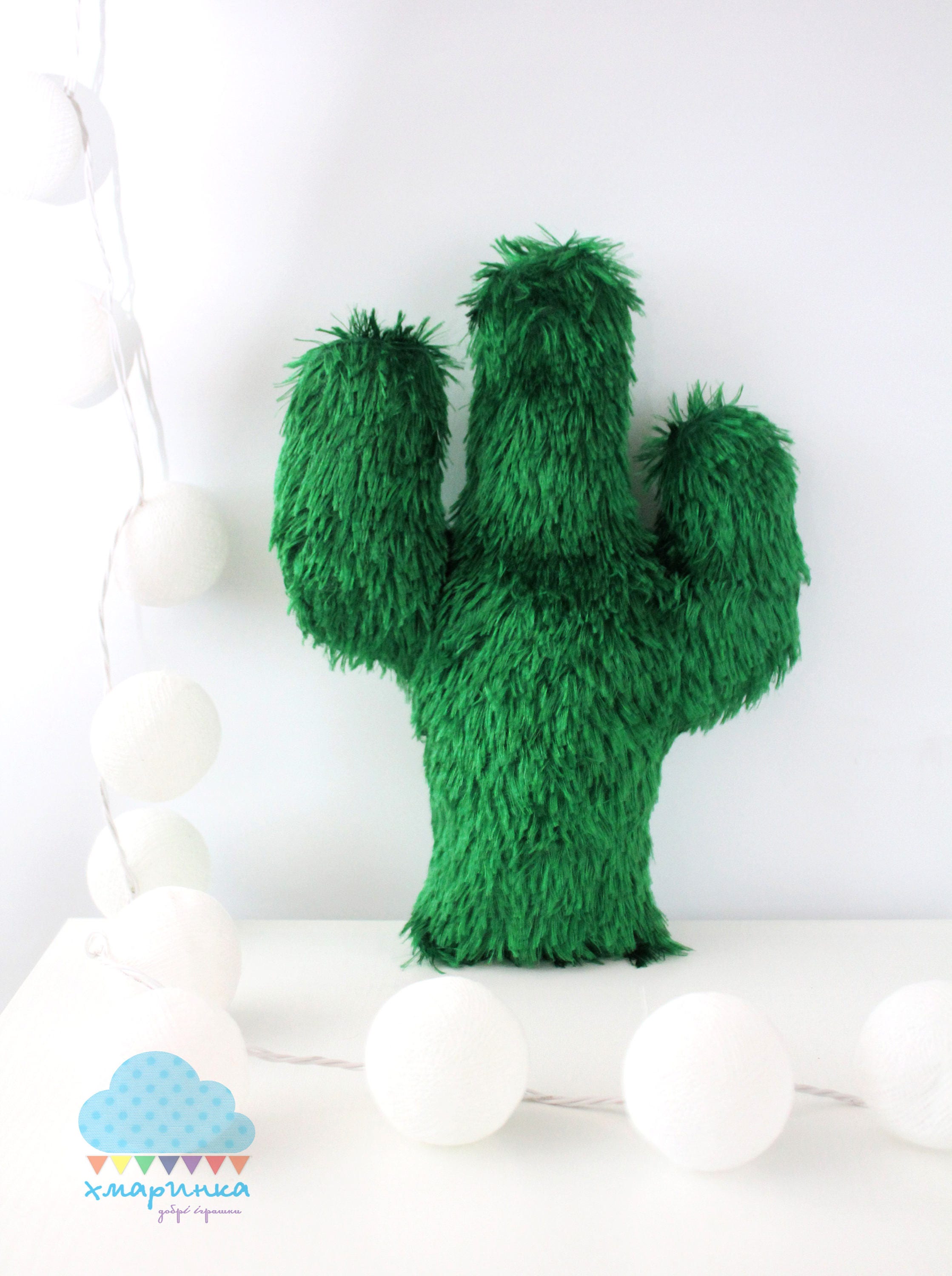 CACTUS Plush Toy Tropical Nursery Decoration Cactus - Etsy
