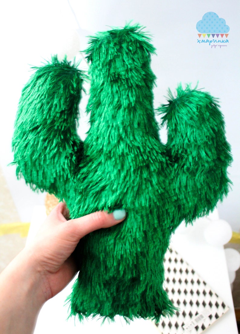 CACTUS Plush Toy Tropical Nursery Decoration Cactus - Etsy