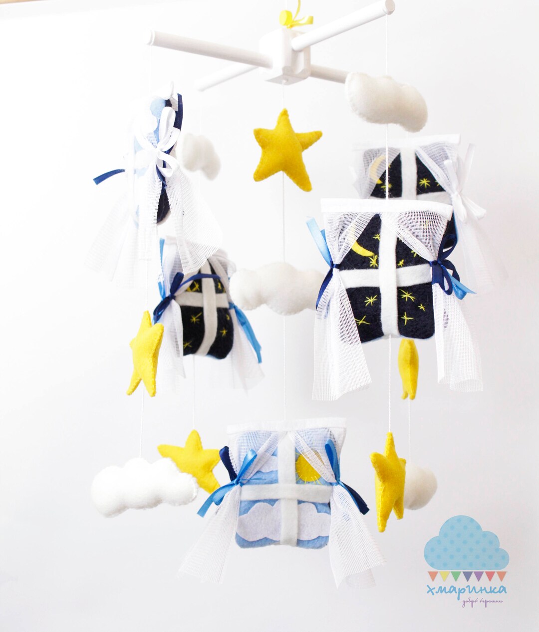 Stars Windows Baby Mobile - Gender Neutral Baby Shower Gift - Etsy