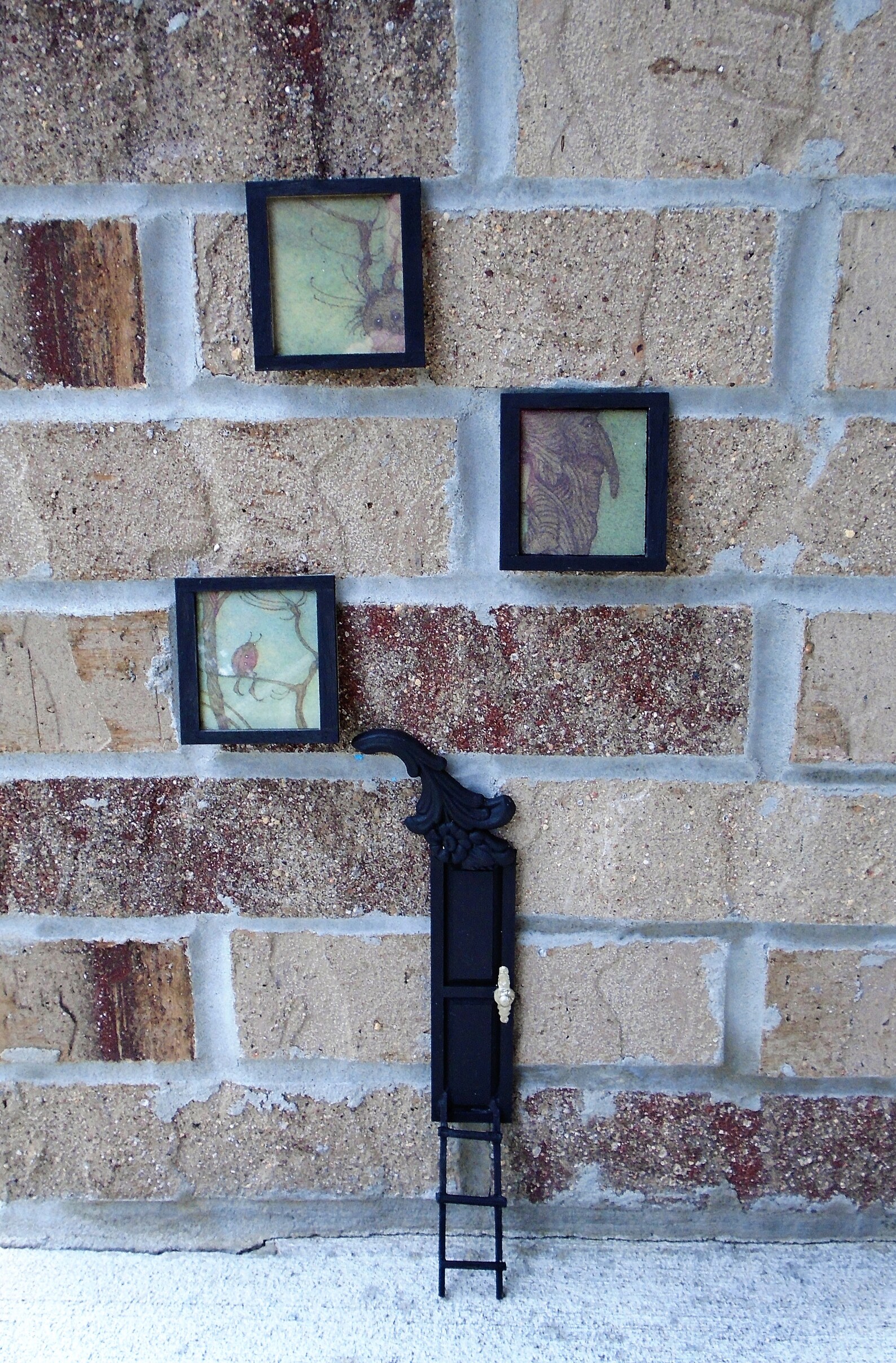 Goblin Door Miniature Halloween Decor - Etsy