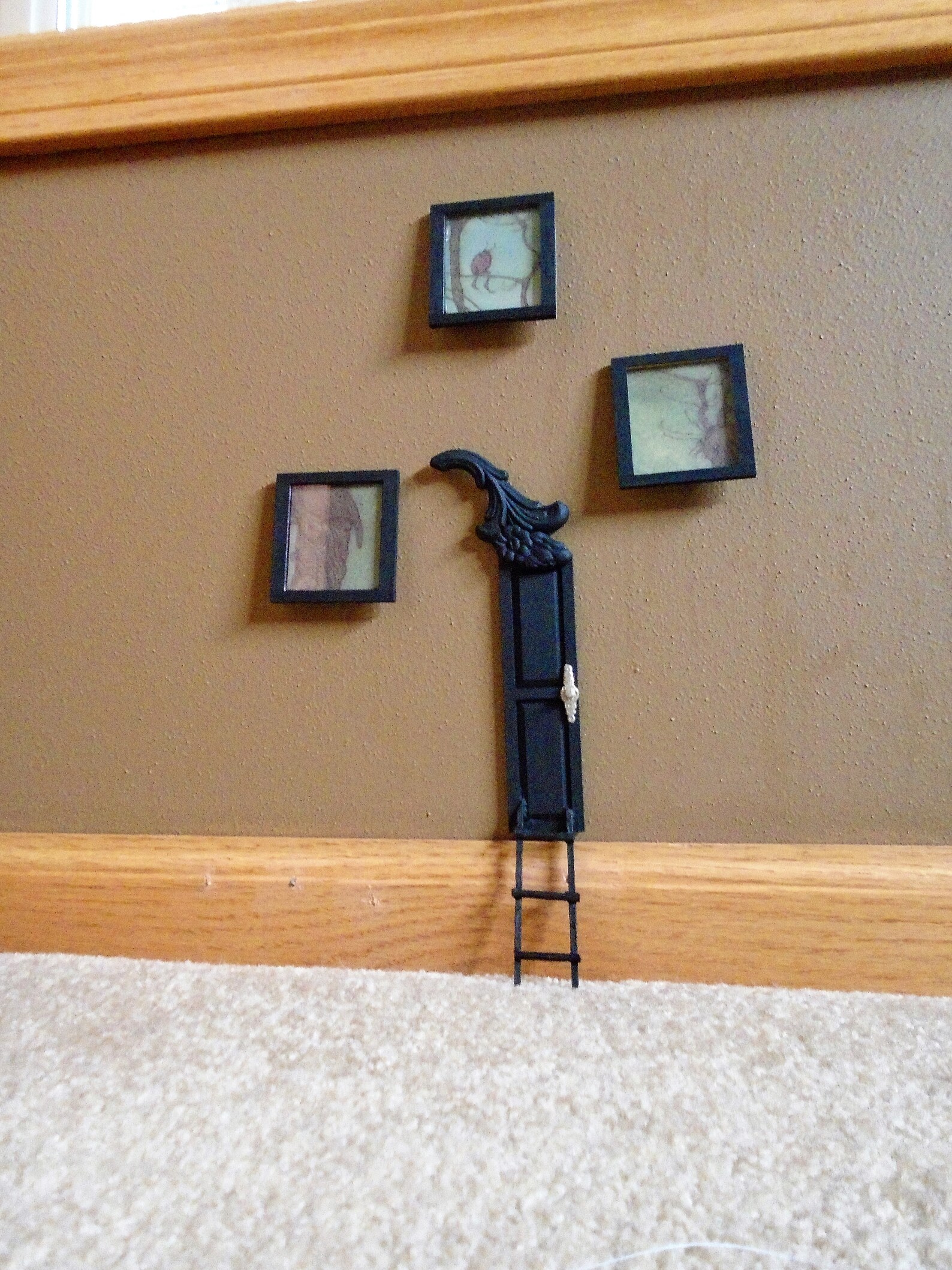 Goblin Door Miniature Halloween Decor - Etsy