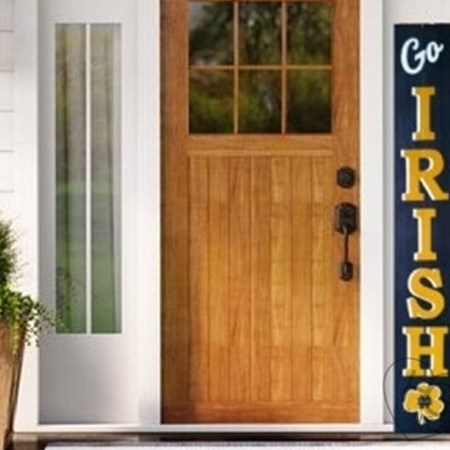 Go IRISH Porch Sign Football 6FT - Etsy