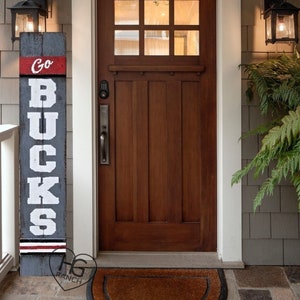 Go Bucks Ohio Football Porch Sign 5FT - Etsy