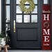 HOME Porch Sign Welcome Barn Red 5FT Iptv - Etsy
