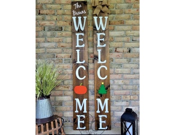 Interchangeable Welcome Sign - Etsy
