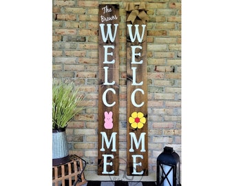 Interchangeable Welcome Porch Sign Attachments 5FT | Etsy