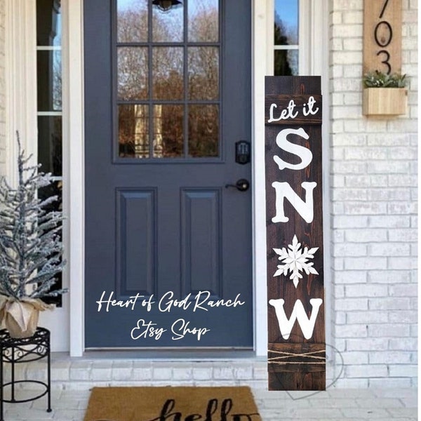 Winter Porch Decor - Etsy