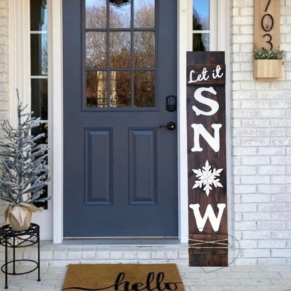 Winter Porch Decor - Etsy