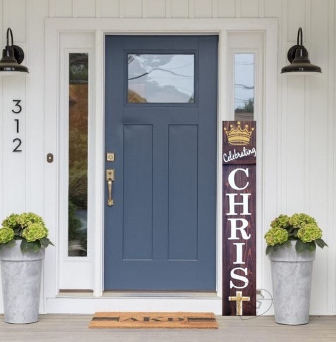 Easter Christian Porch Sign Celebrating Christ 5FT - Etsy