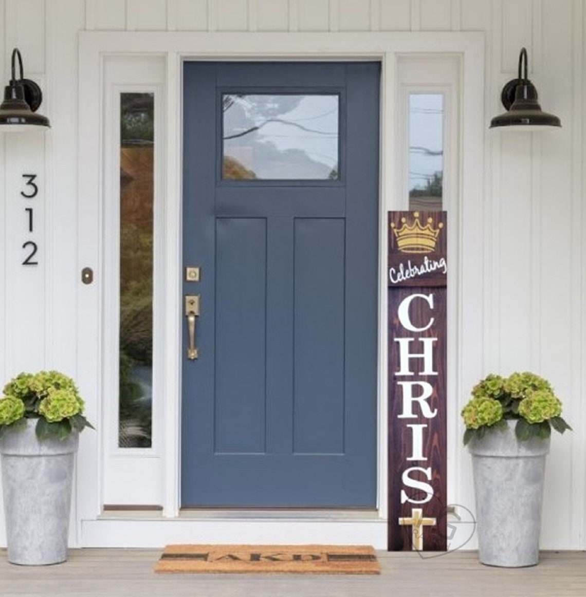 Easter Christian Porch Sign Celebrating Christ 5FT - Etsy