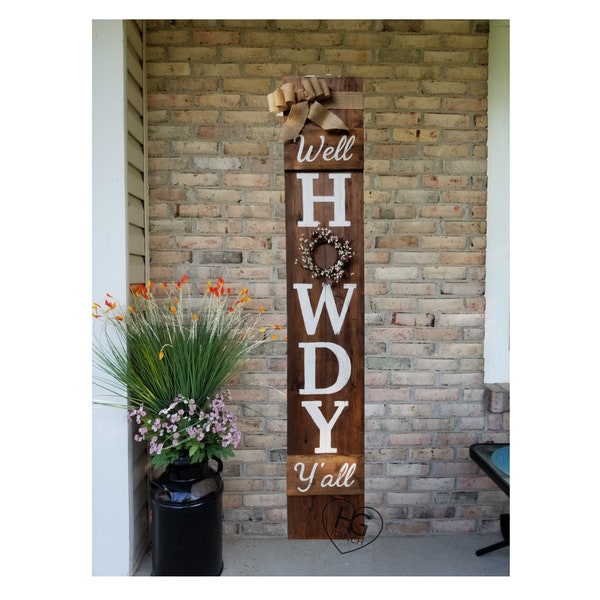 Howdy Sign - Etsy