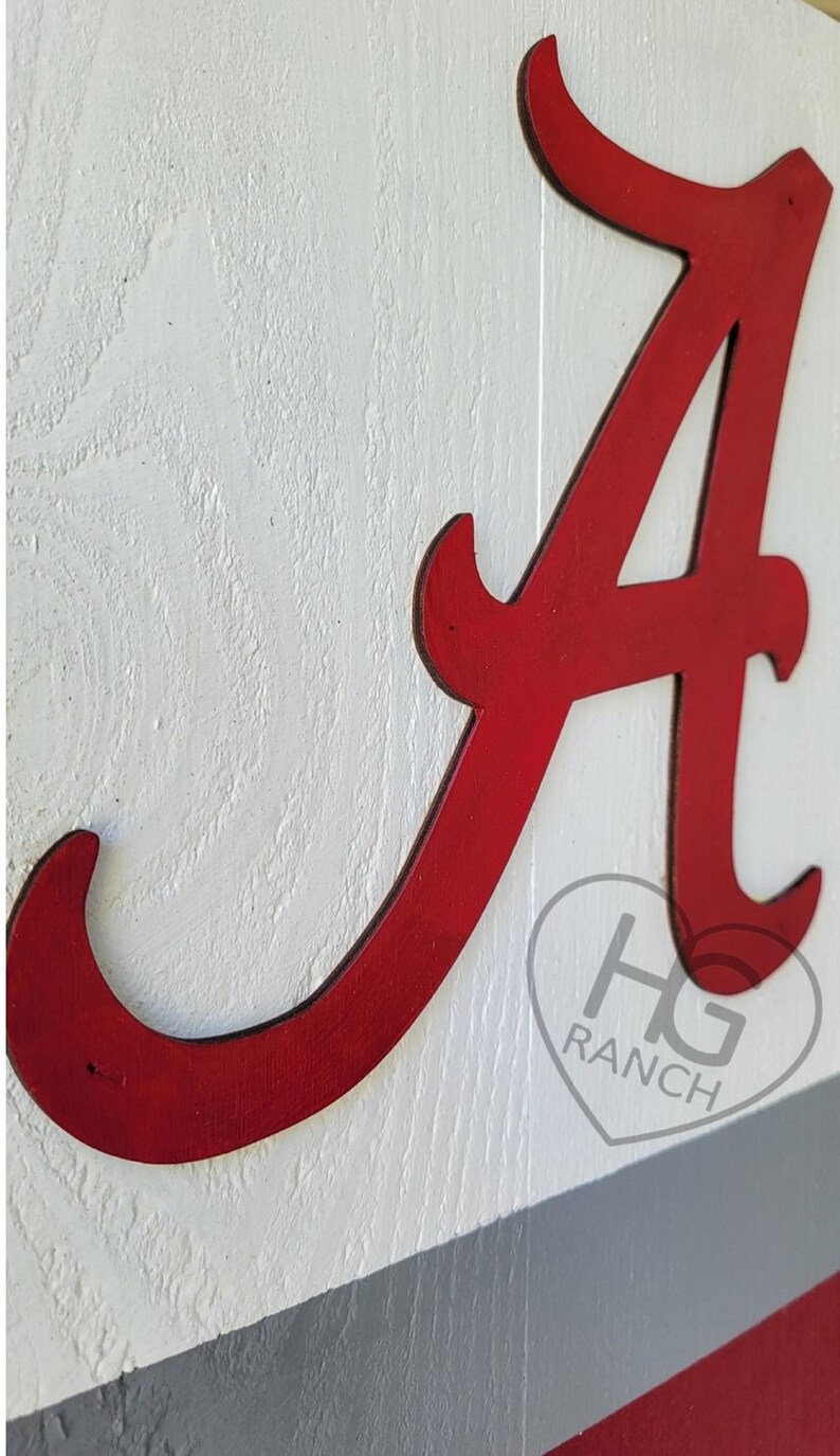 Alabama Porch Sign Roll Tide Roll Crimson Tide Go BAMA - Etsy