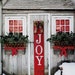JOY Porch Sign Christmas Jingle Bells Bow 5FT - Etsy
