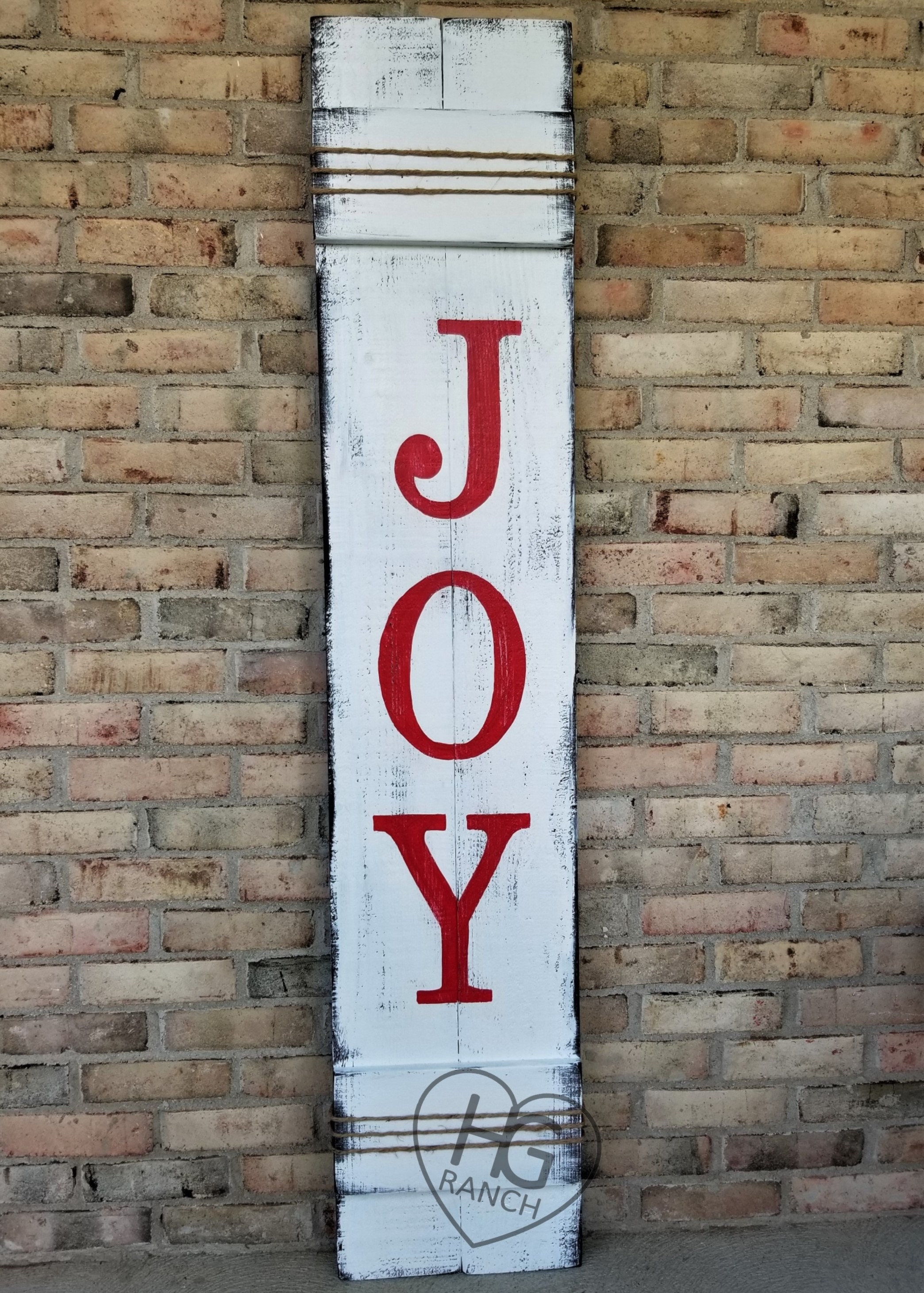 JOY Porch Sign Christmas Decor Farmhouse Decor Holiday - Etsy