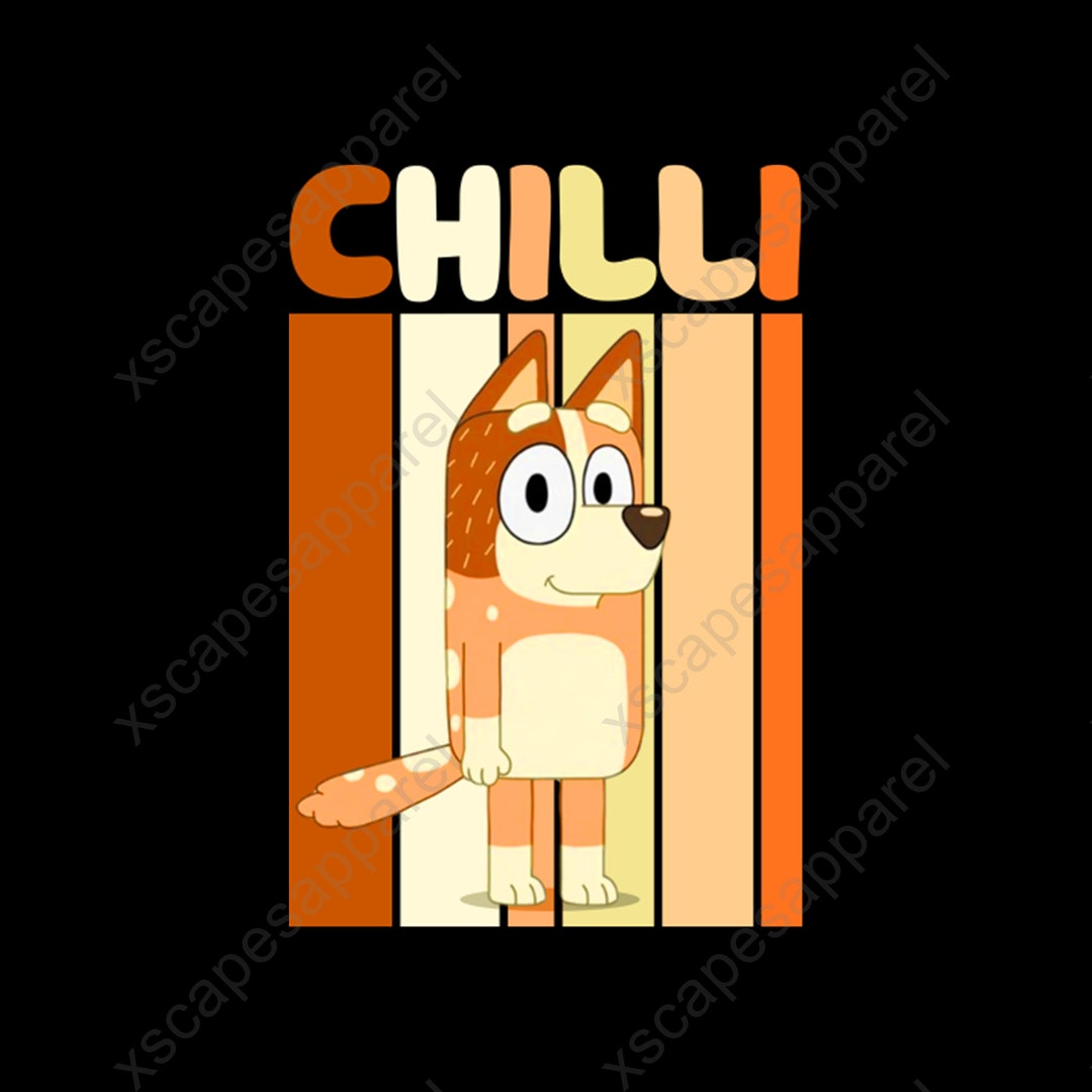 Chilli Heeler Bluey Png, Bluey Mama Png, Bluey Familie Png, Retro ...