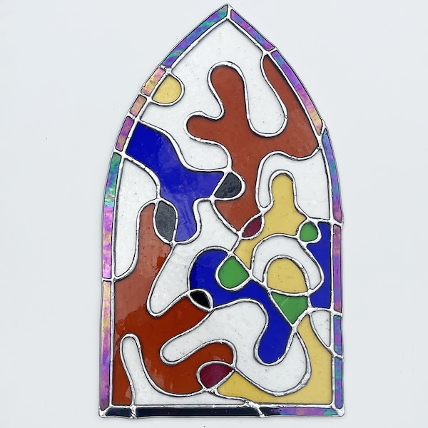 70s Stained Glass - Etsy