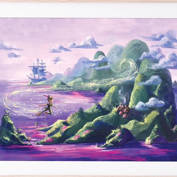Neverland Painting - Etsy