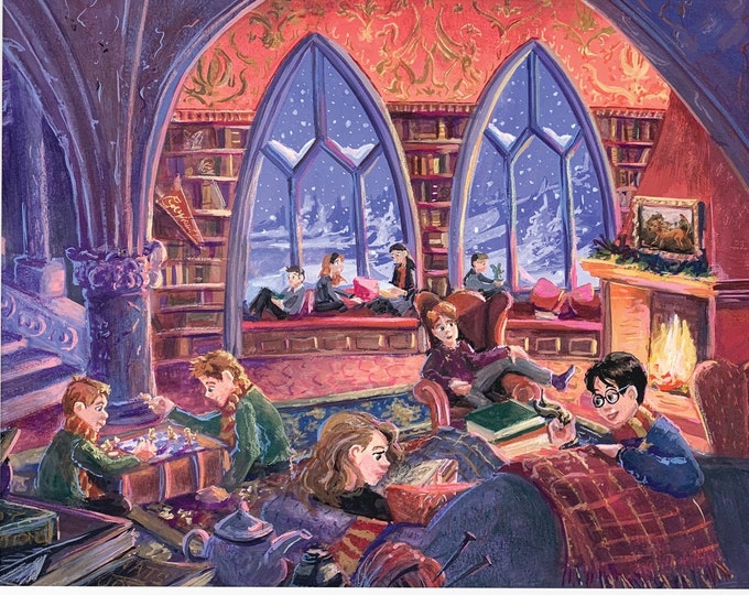 Wizard Common Room | Etsy