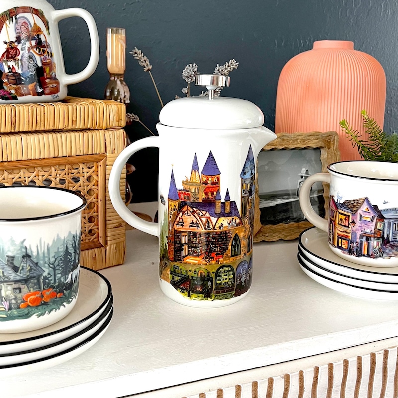 Enameled French Press - Etsy