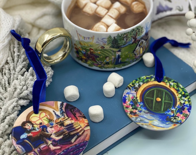 LOTR Hobbiton Inspired Ornament - Etsy