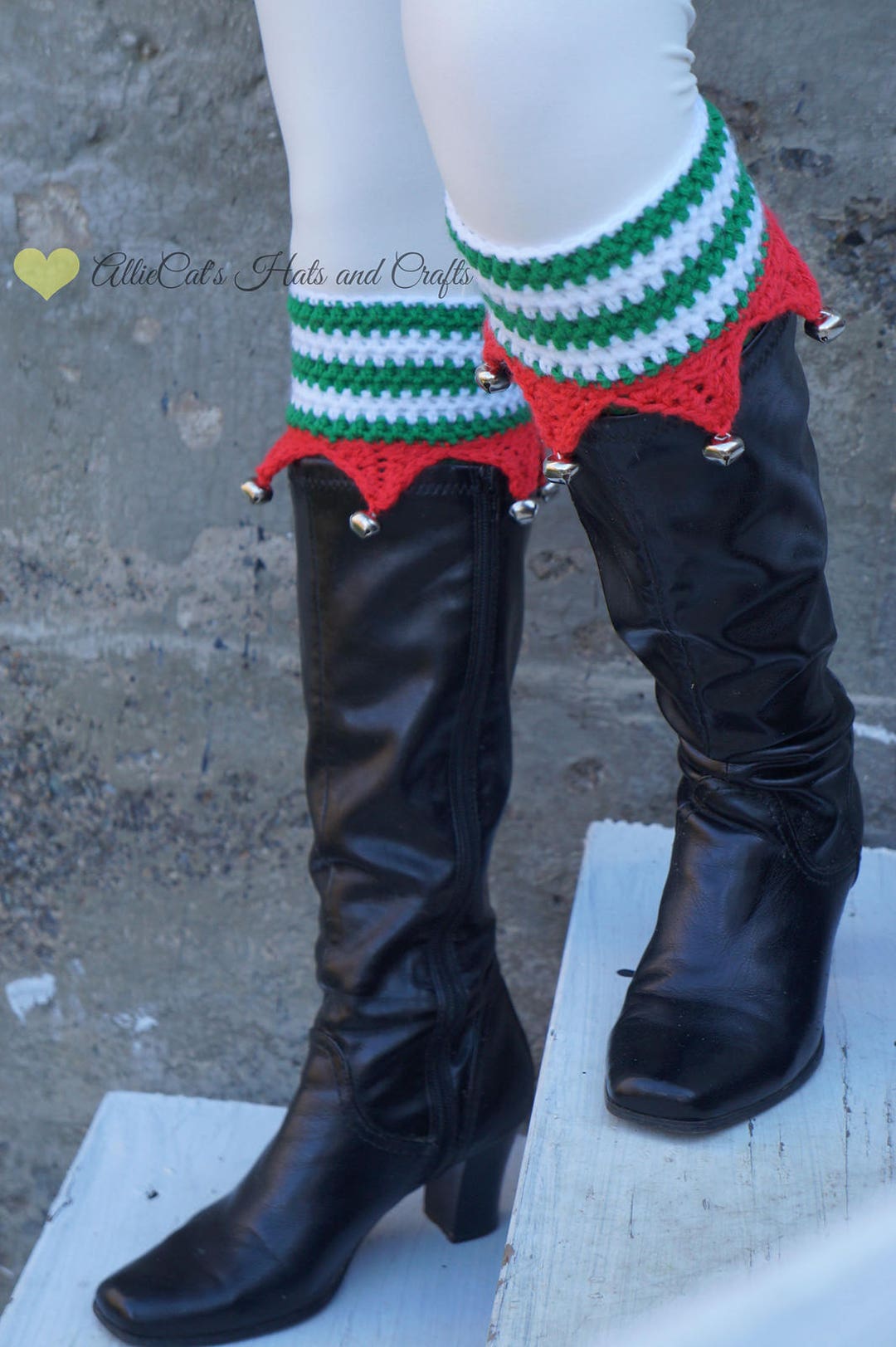 Crochet Pattern- Christmas Elf Boot Cuffs - Etsy Canada