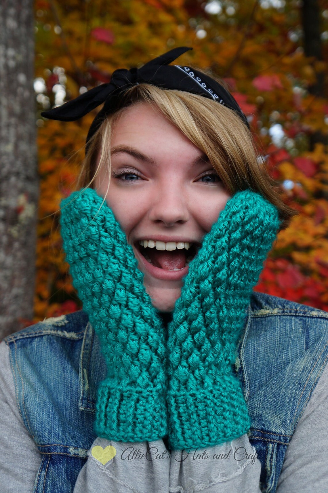 Crochet Pattern- Frozen Beaches Mittens - Etsy