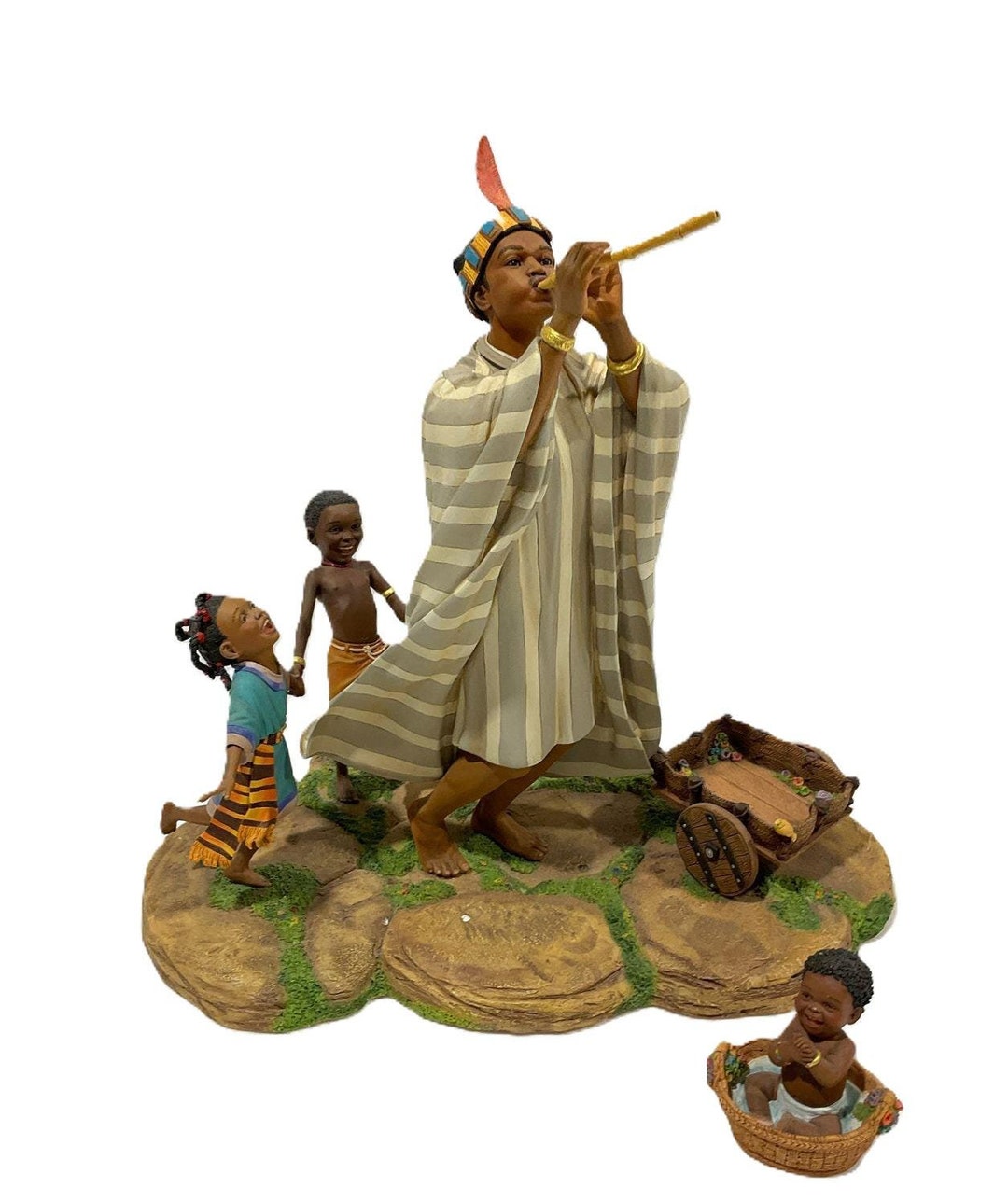 Thomas Blackshear the Enchanted Piper W Bookie Figurines - Etsy