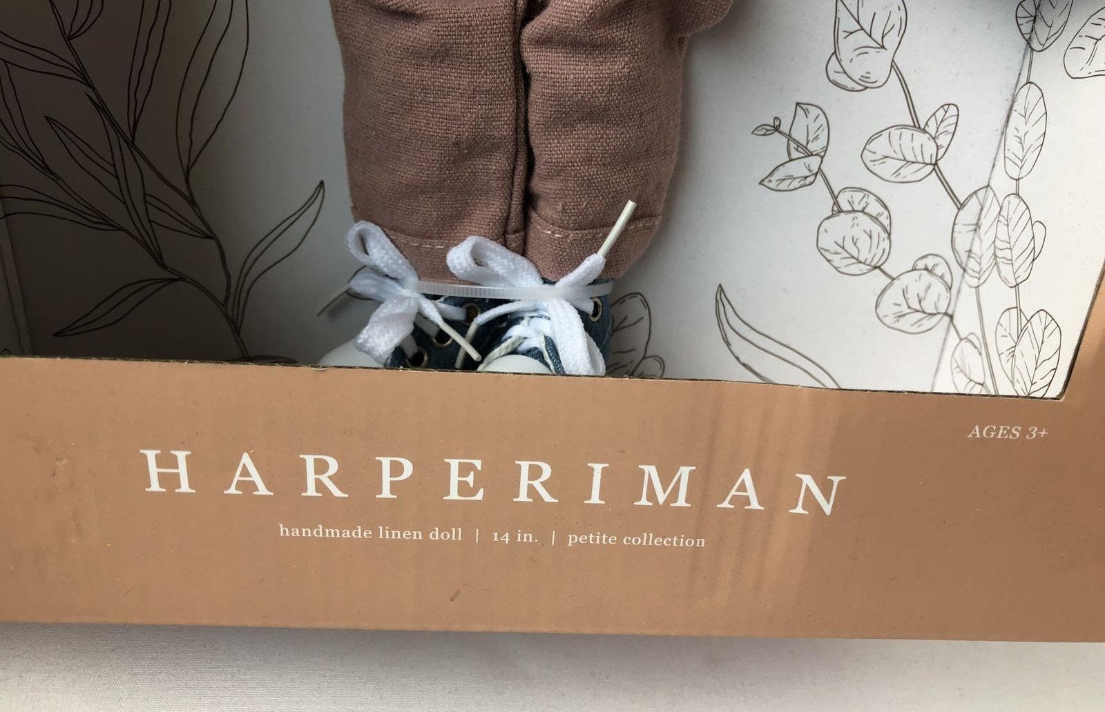 Harperiman Handmade Linen Plush Doll, Aaliyah - Etsy