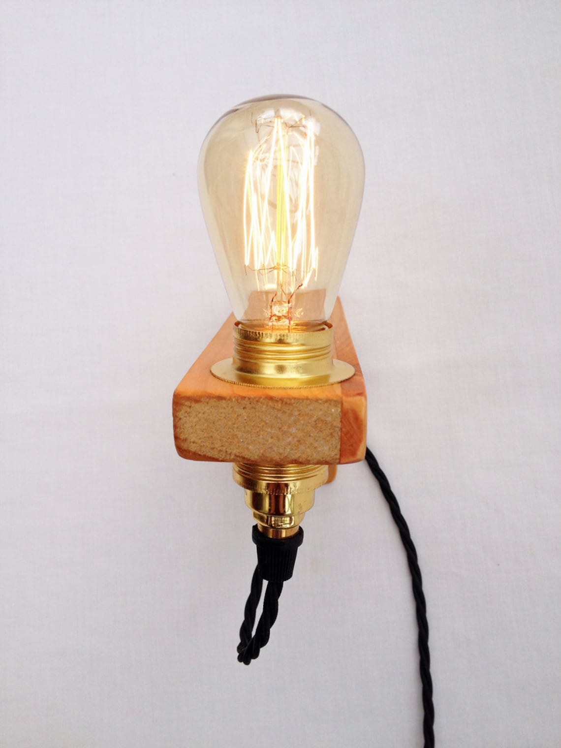 Minimalist Edison Table Lamp - Etsy