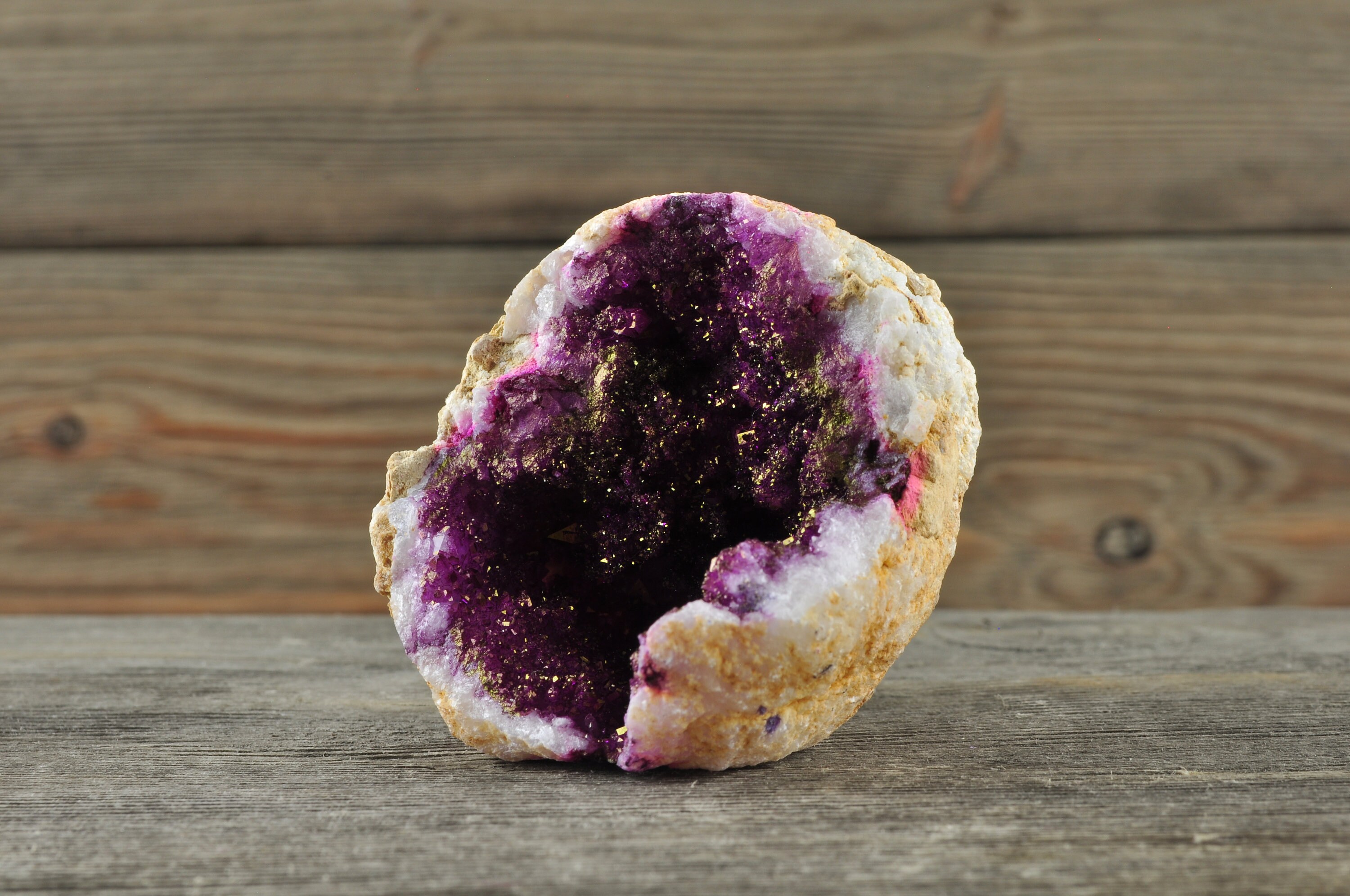 Pink Moroccan Druzy Geodes