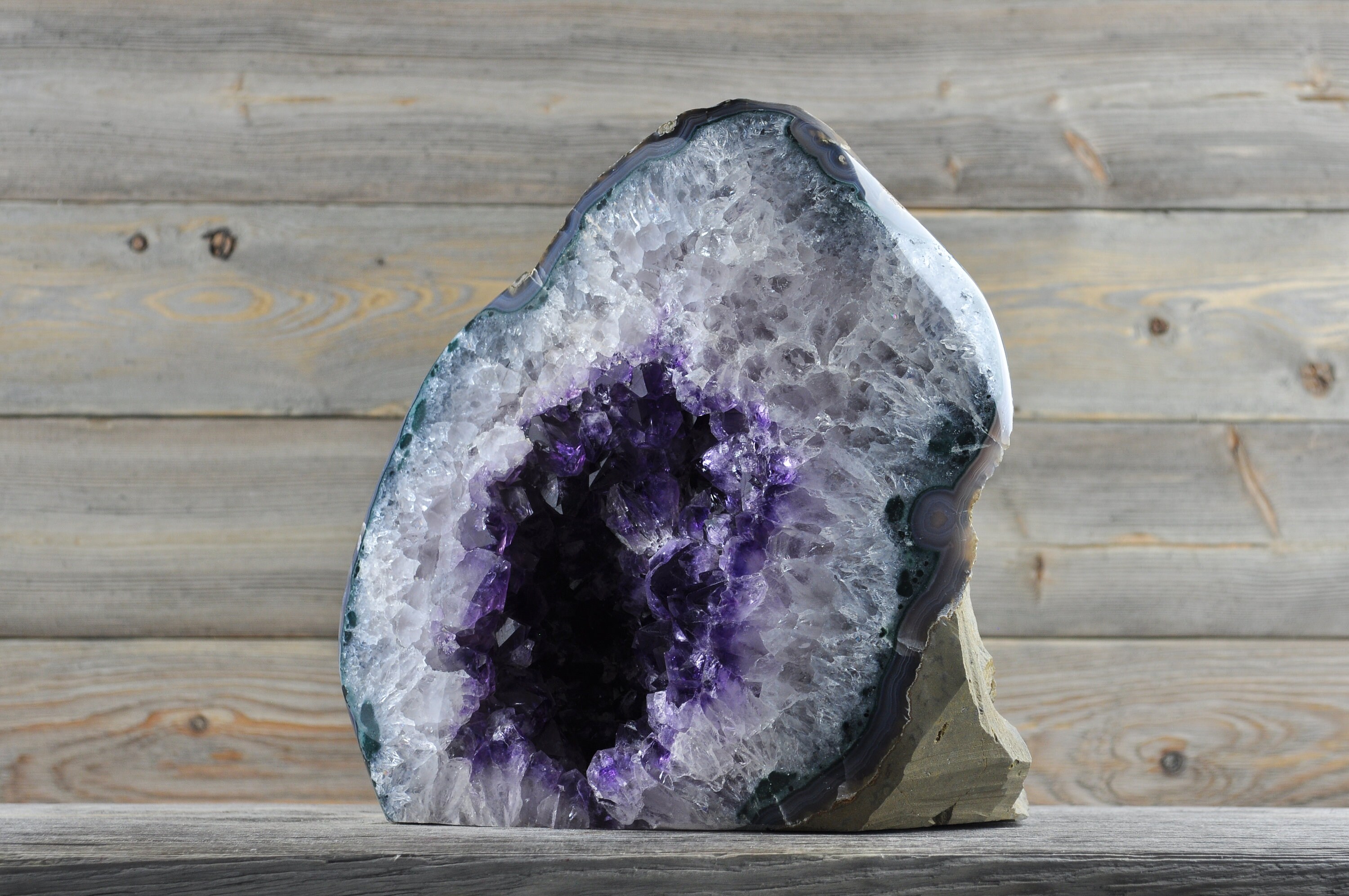 Polished Uruguayan Amethyst Geode PL3-050!