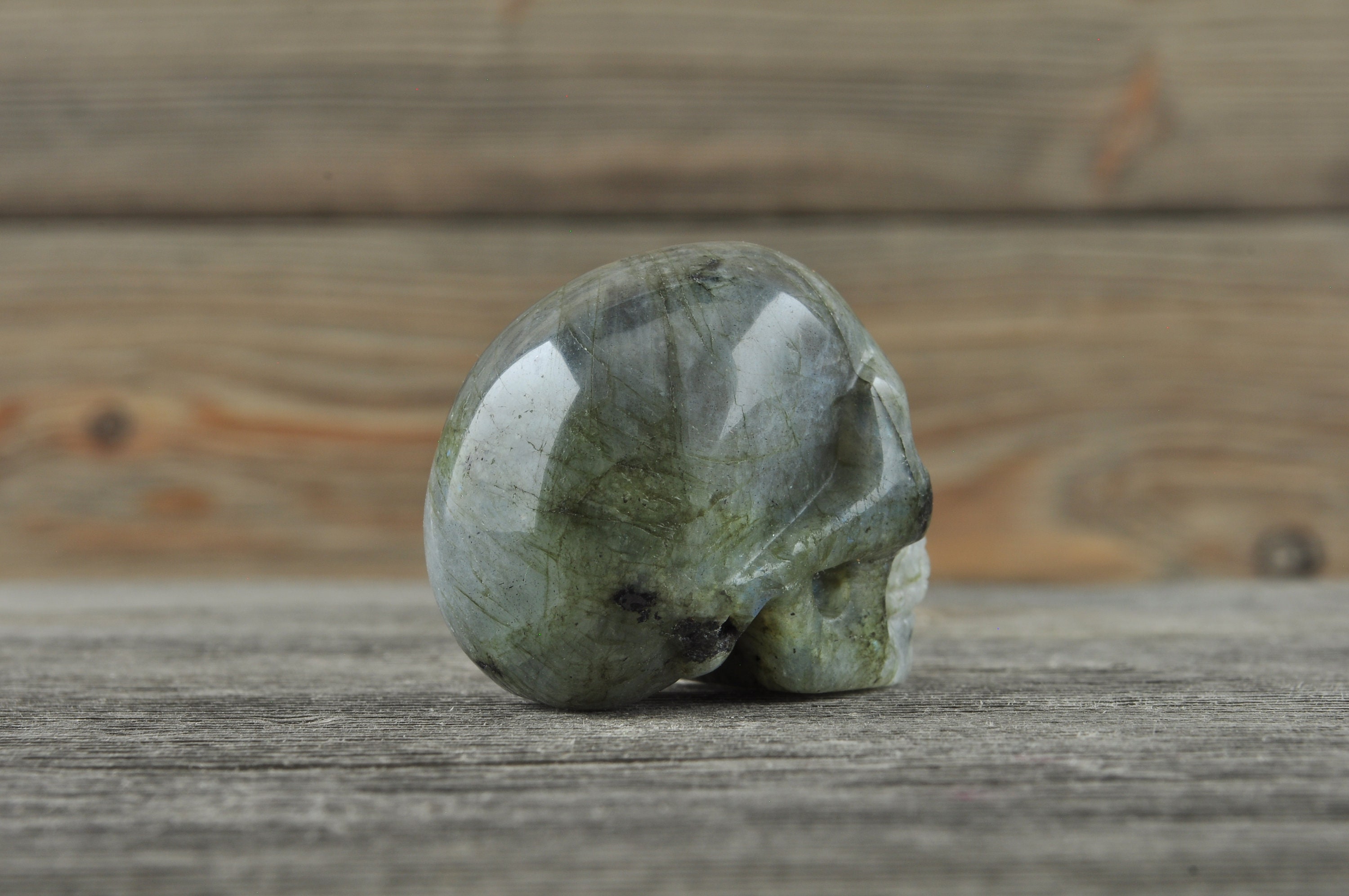 Labradorite Crystal Skull!