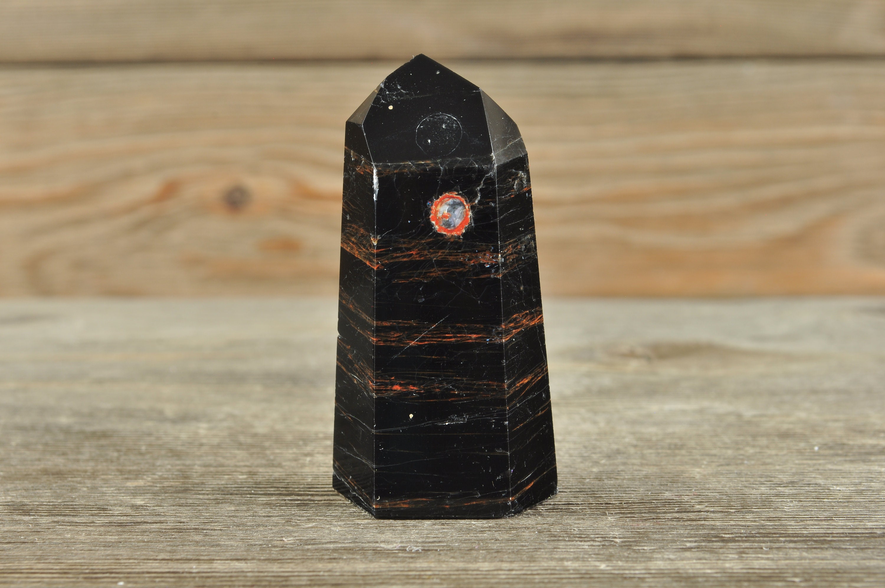 Black Obsidian and Iron Tower Obelisk!