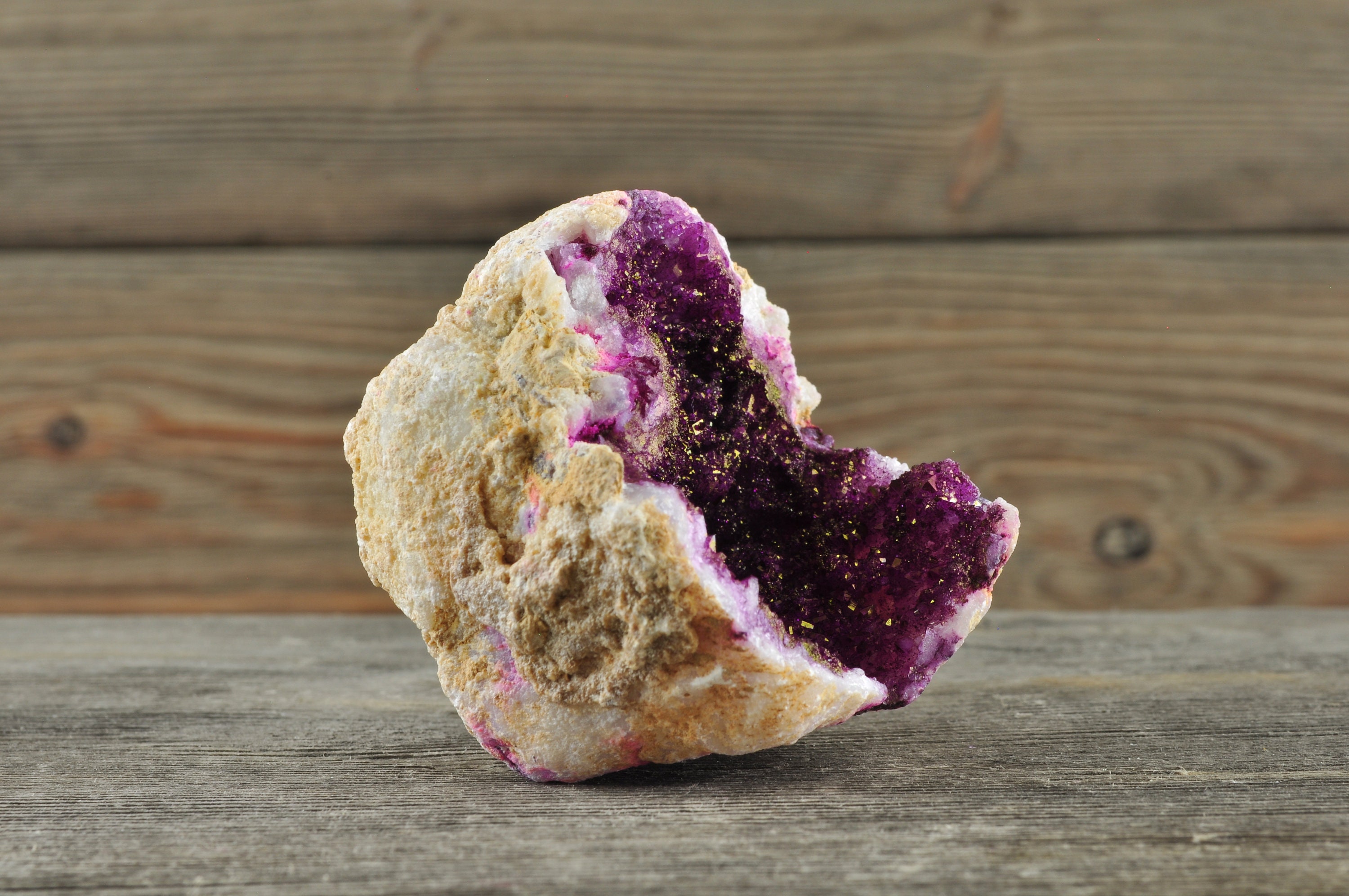 Pink Moroccan Druzy Geodes