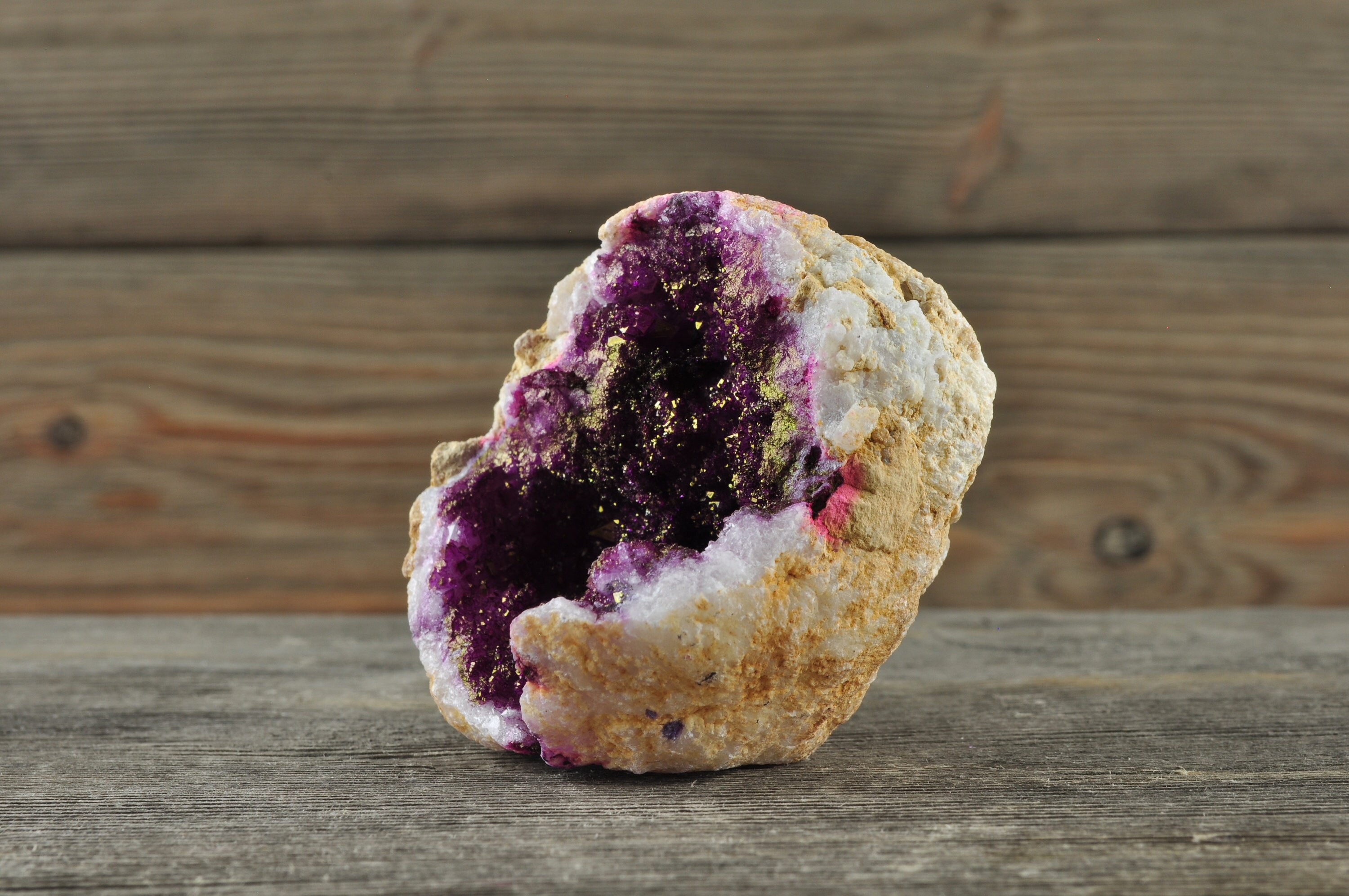 Pink Moroccan Druzy Geodes