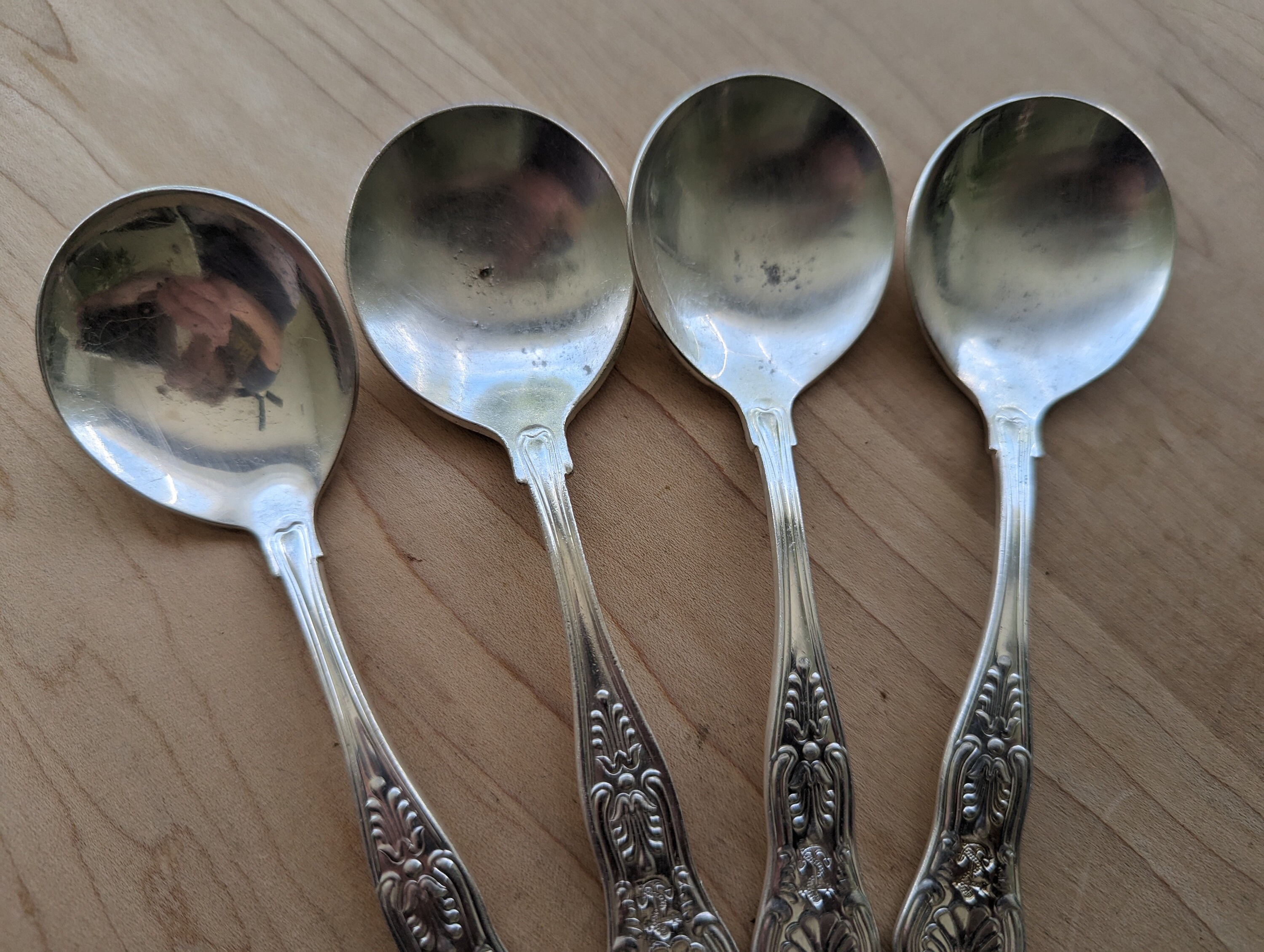 Vintage Collectible US Navy USN Anchor Emblem Round Bowl Soup Spoon ...