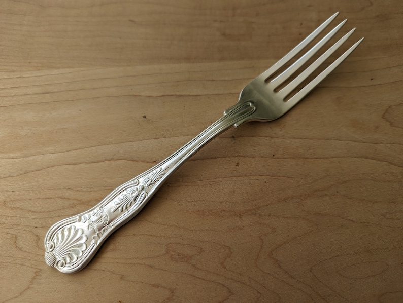 Vintage Collectible US Navy USN Anchor Emblem Continental Dinner Fork 8 ...