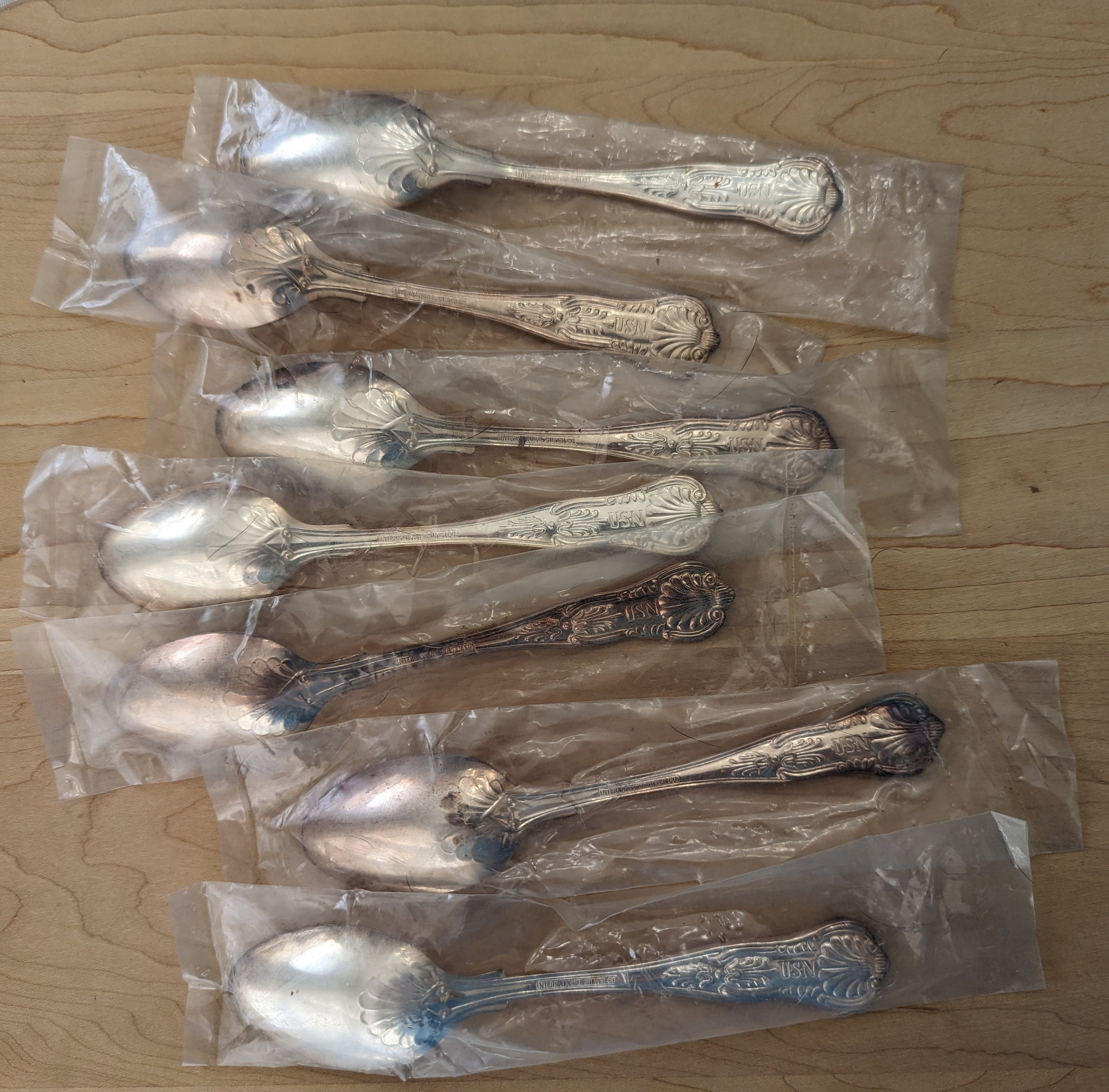 Vintage Collectible US Navy USN Anchor Emblem Teaspoon 6" by ...