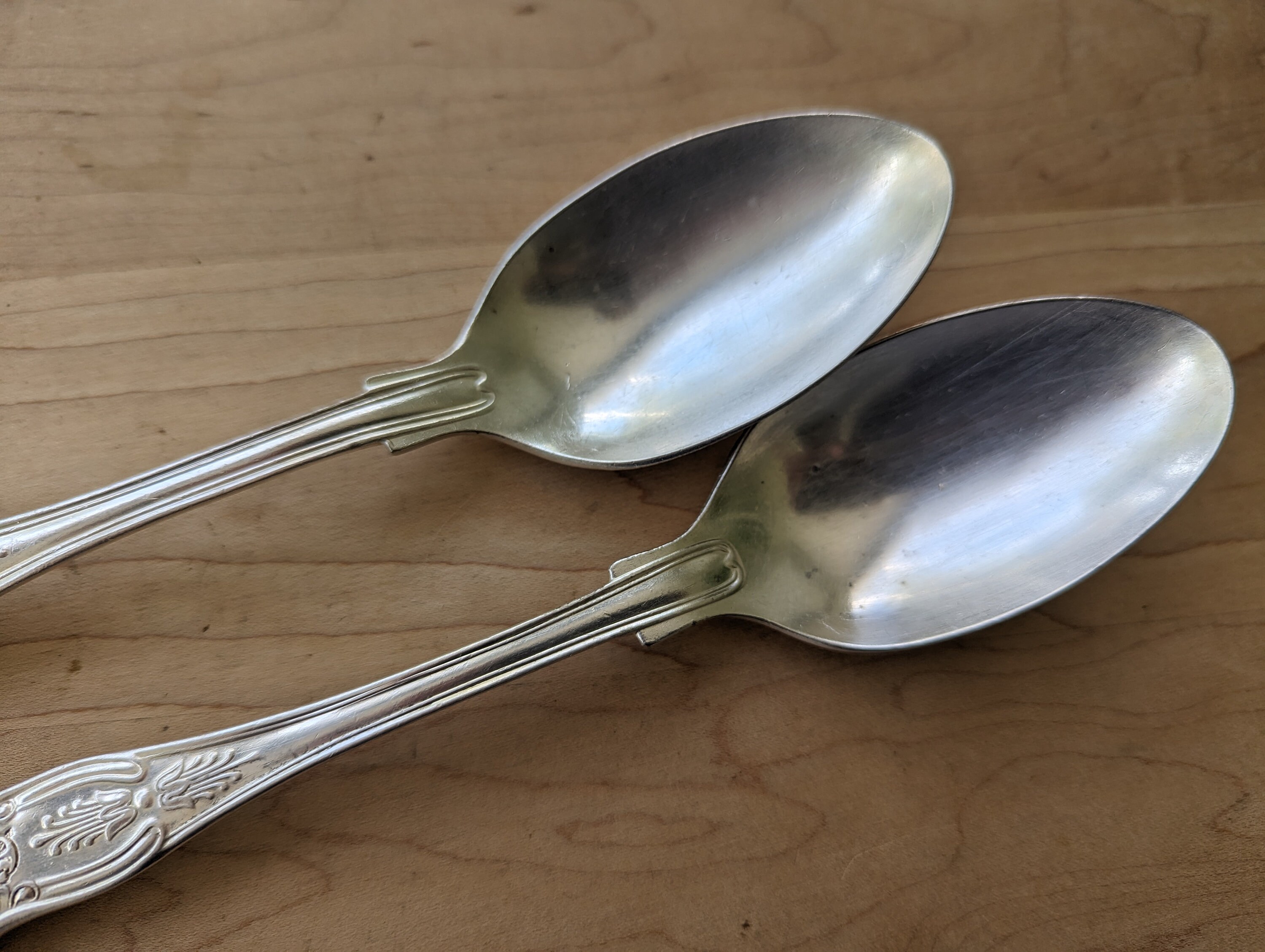 Vintage Collectible US Navy USN Anchor Emblem Serving Tablespoon 8 1/2 ...