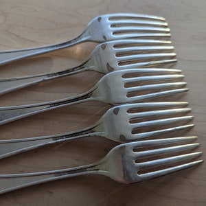 Vintage Collectible US Navy USN Dinner Fork 7 1/2" by International ...