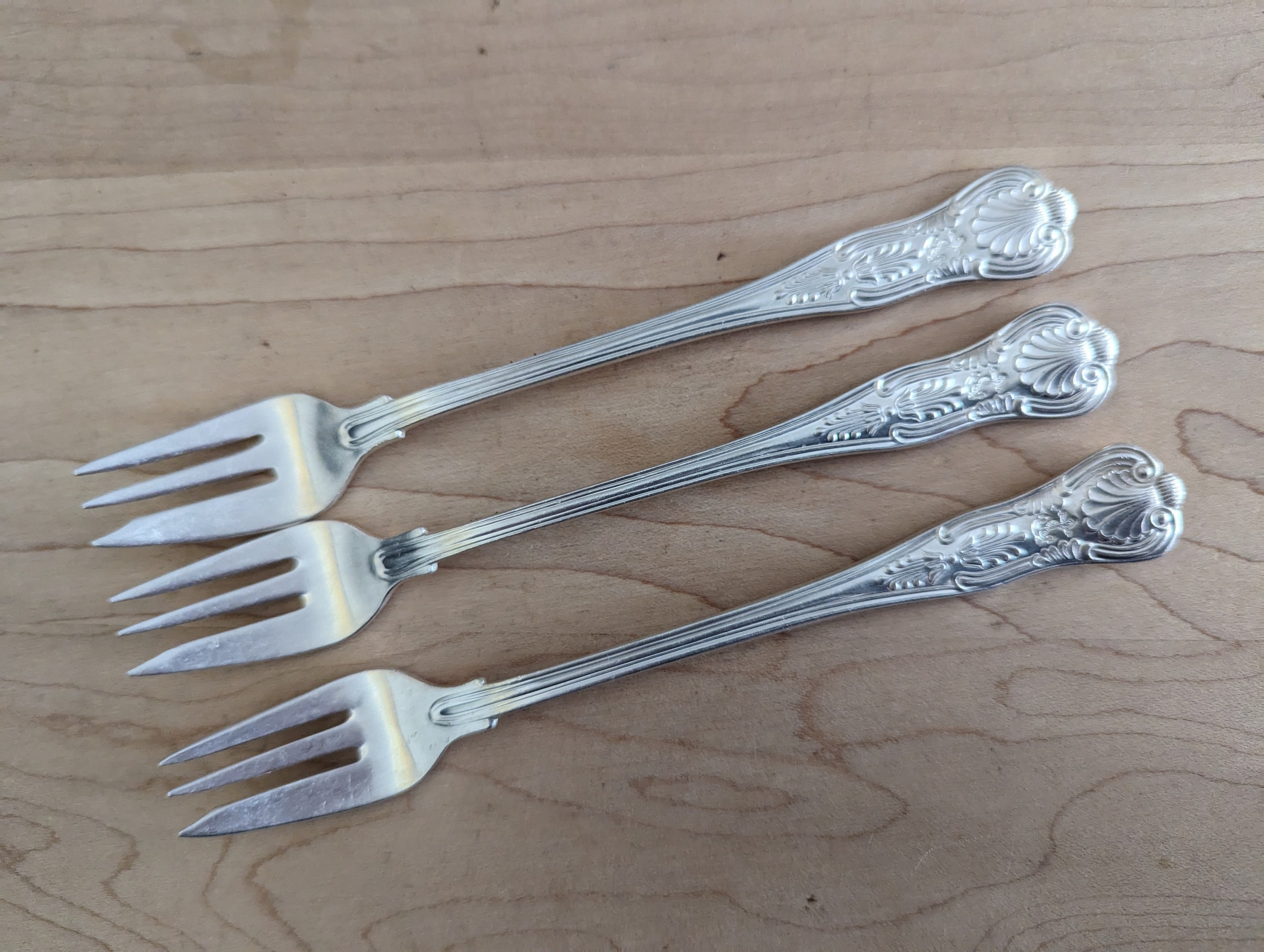 Vintage Collectible US Navy USN Anchor Emblem Seafood/cocktail Fork 5 7 ...