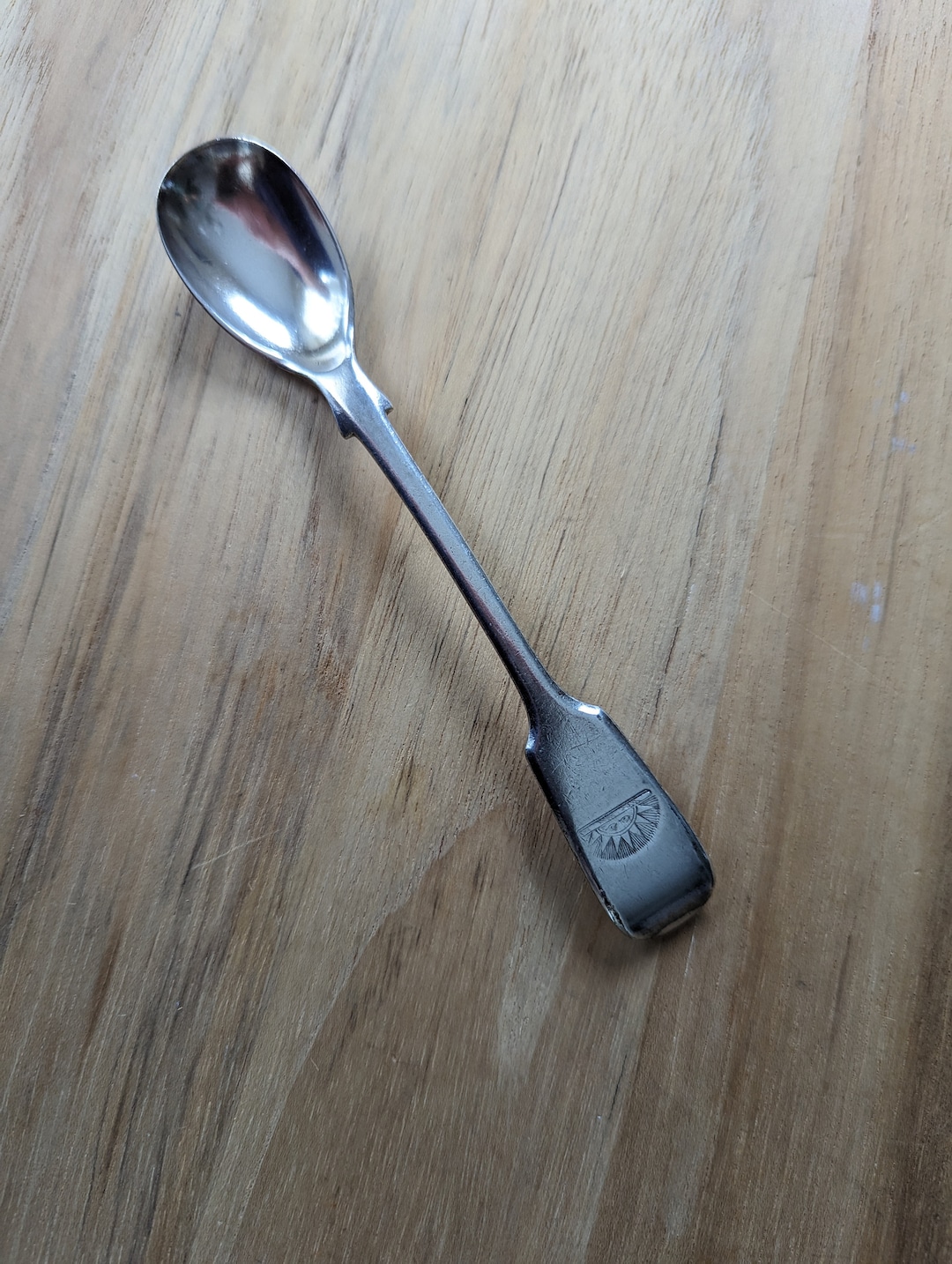 Vintage Collectible Ocean Liner Mappin & Webb Silver Plate Egg Spoon 5 ...