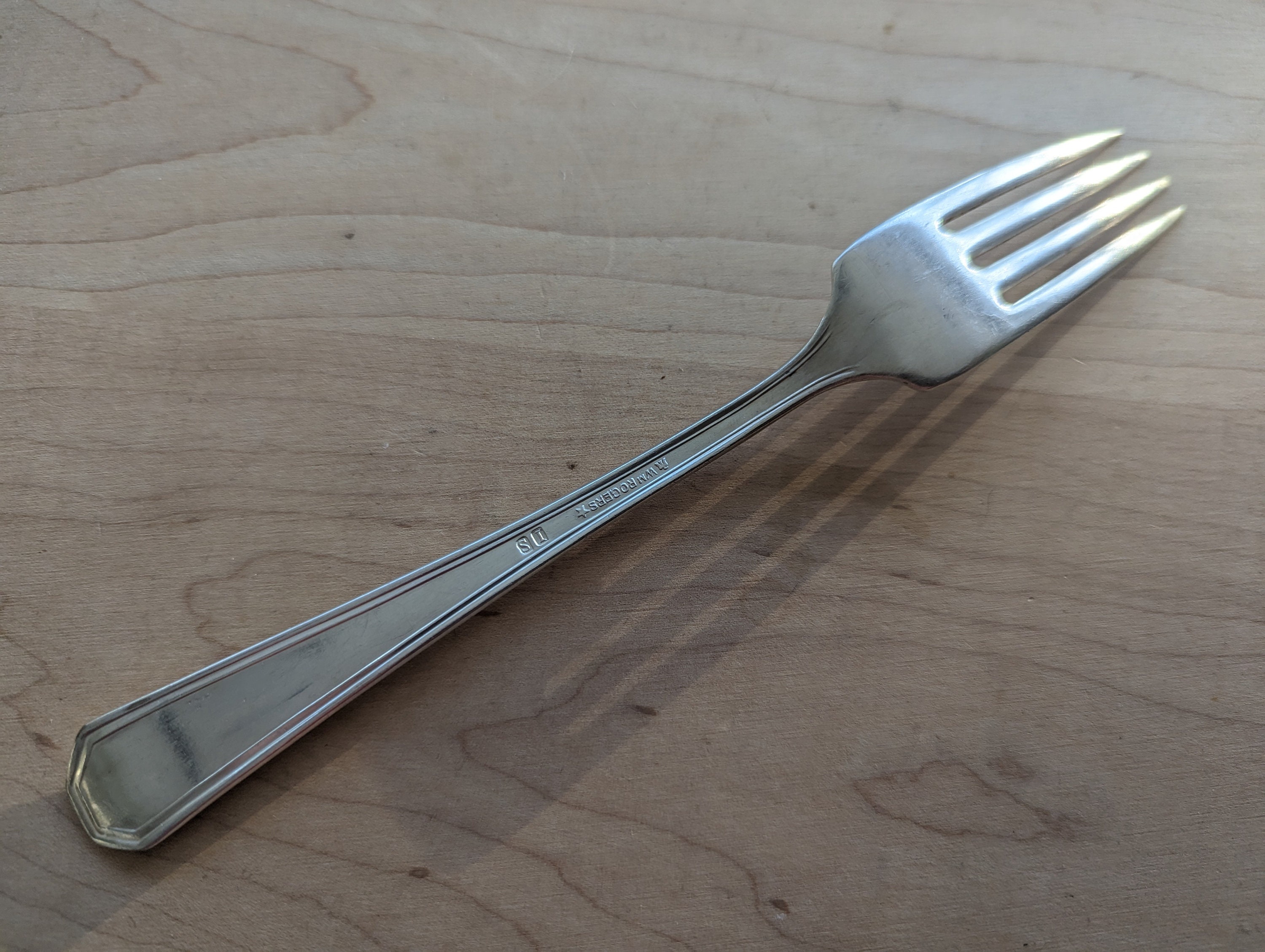 Vintage Collectible US Navy USN Dinner Fork 7 1/2" by Wm Rogers - Etsy