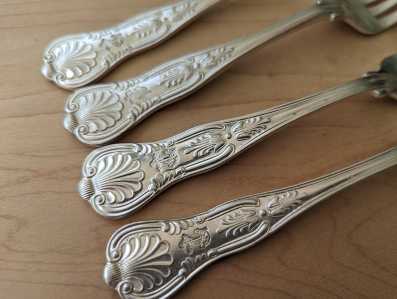 Vintage Collectible US Navy USN Anchor Emblem Dinner Fork 7 1/8" by ...