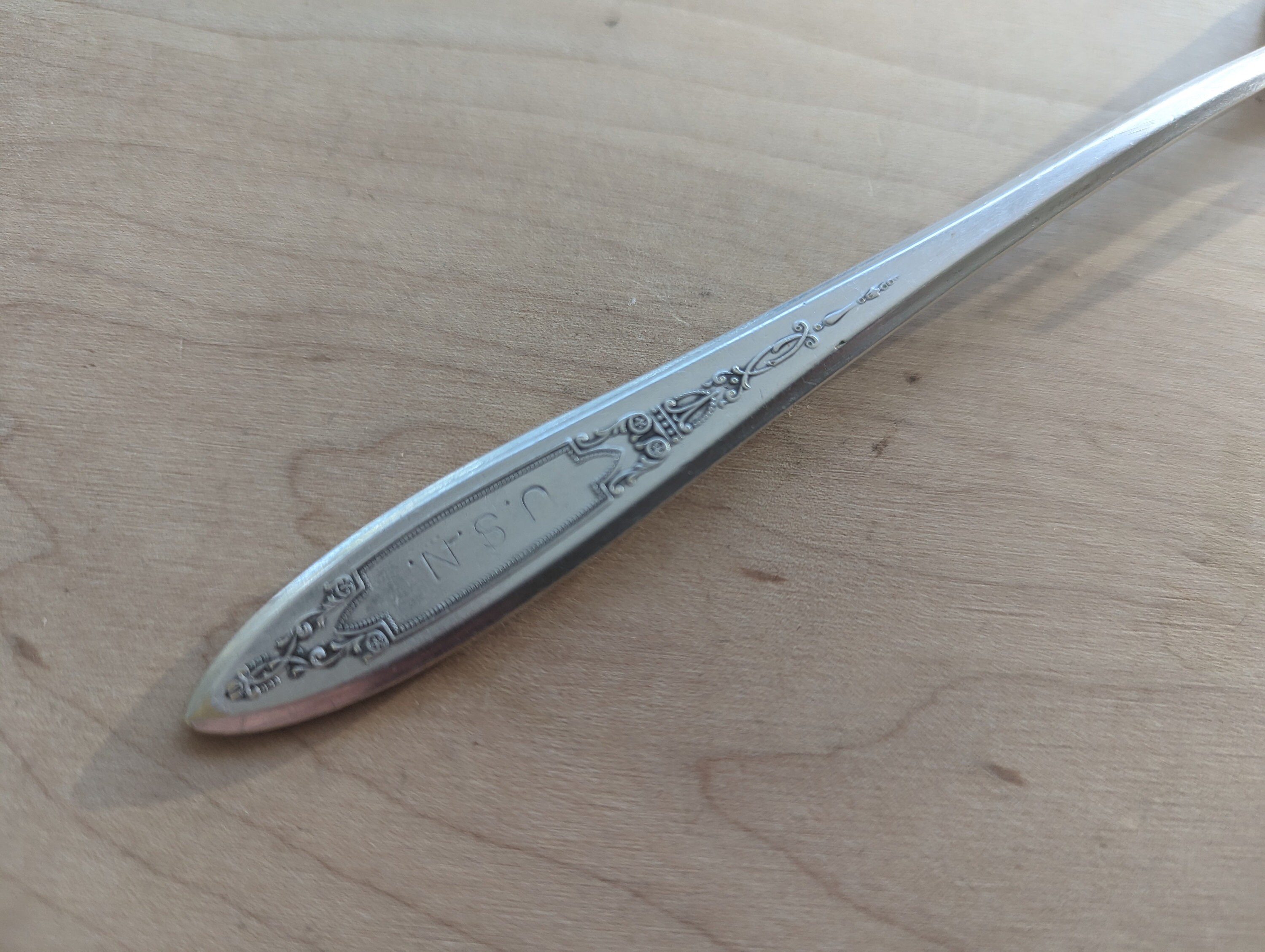 Vintage Collectible US Navy USN Dinner Fork 7 1/4" - Etsy